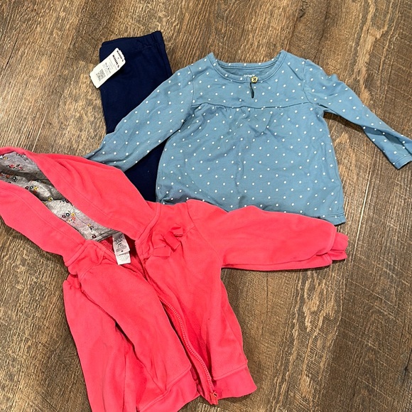Carter's | Shirts & Tops | Carters Girl 8 Month Clothing Set | Poshmark